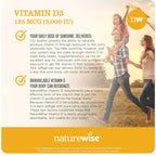 NatureWise vitamin D and B12 combo