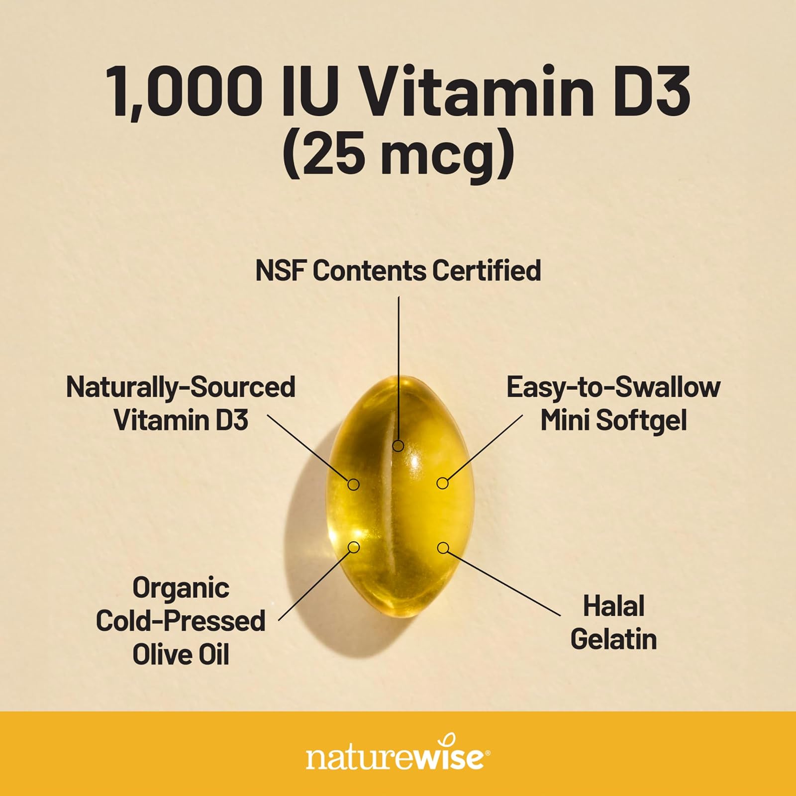 NatureWise Vitamin D for bone health