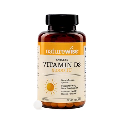 NatureWise Vitamin D3 2000 IU tablets