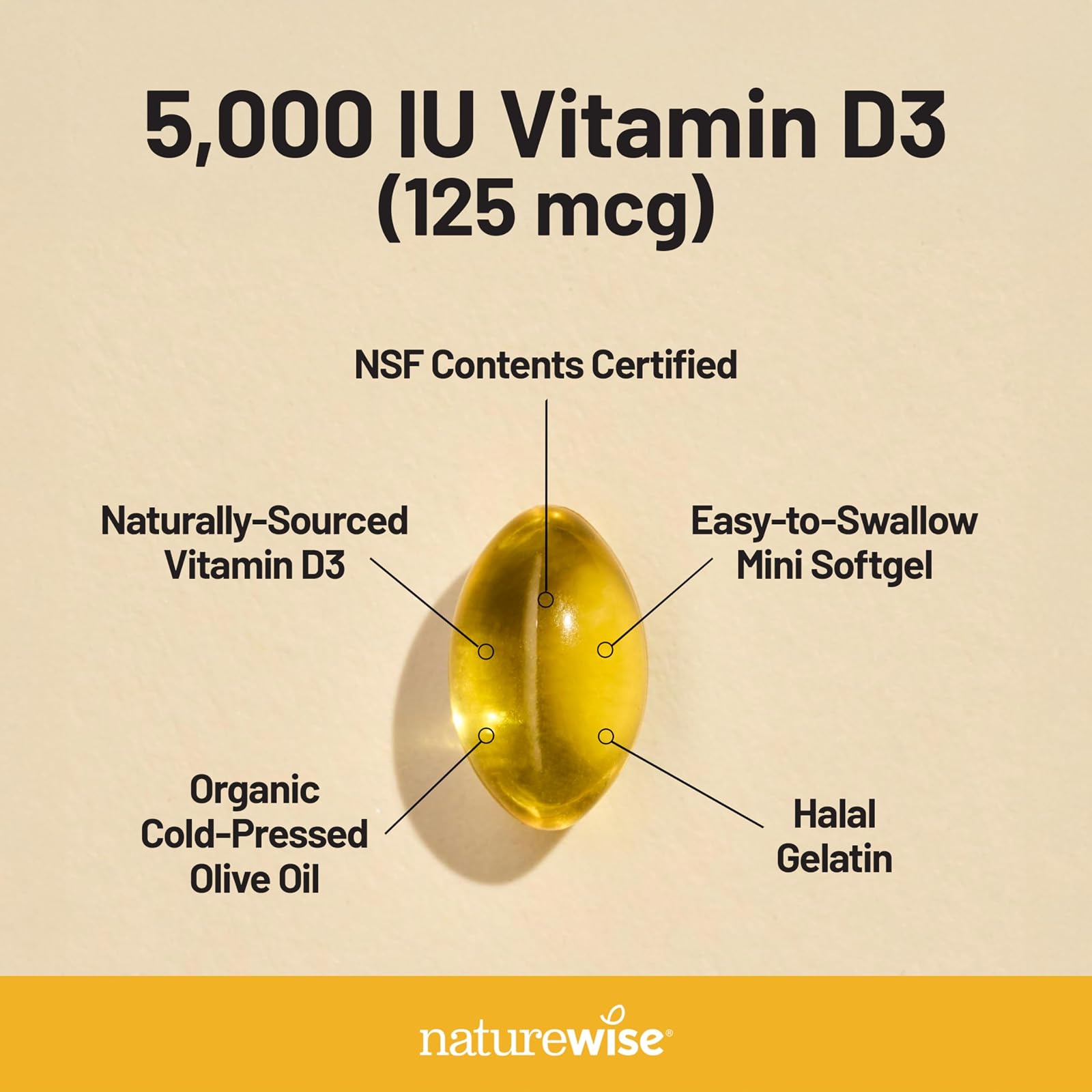 NatureWise vitamin D3 for bone health