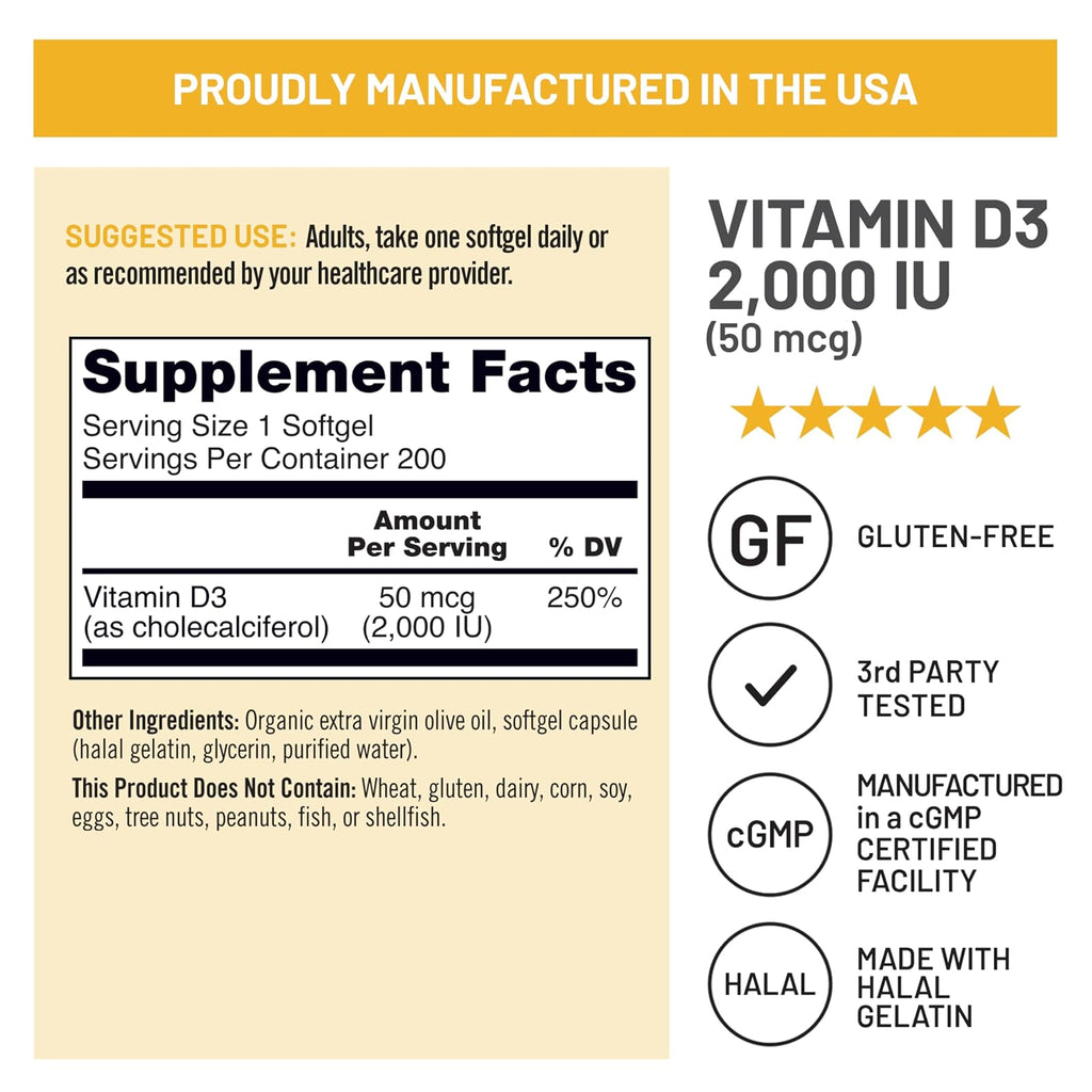 NatureWise Vitamin D3 for energy