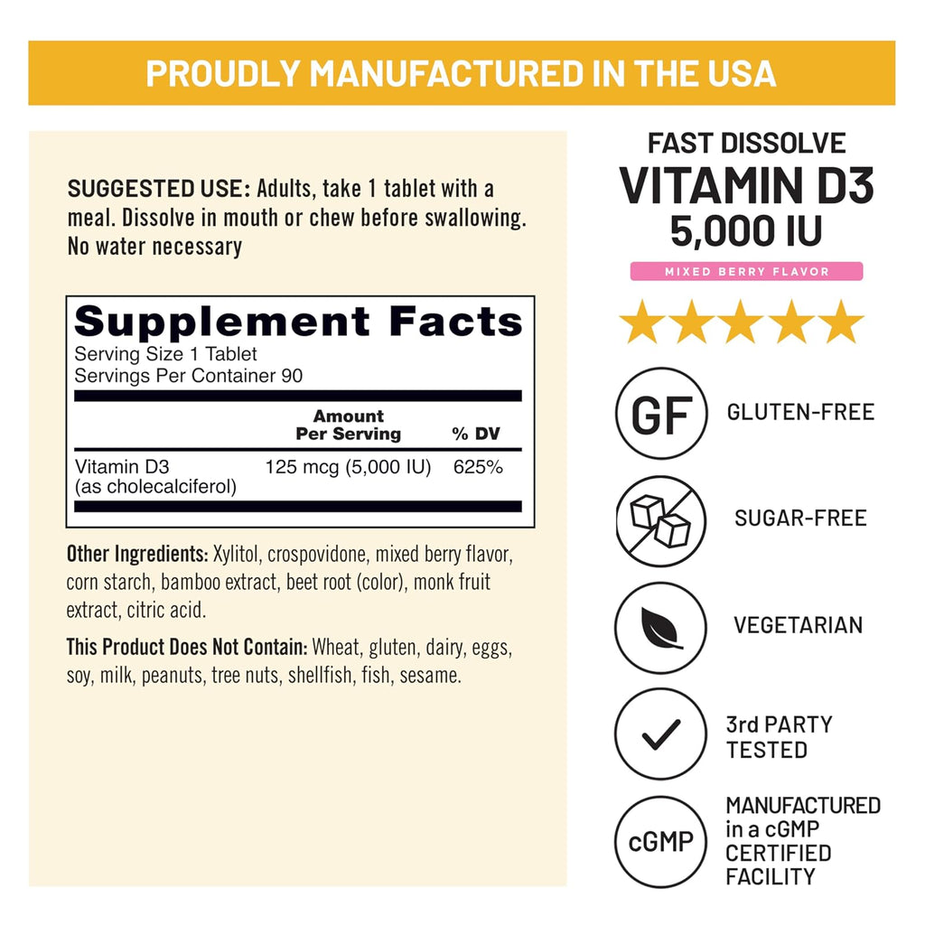NatureWise Vitamin D3 immune support