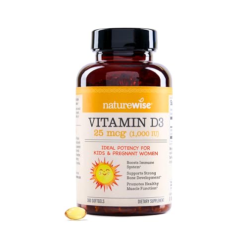 NatureWise Vitamin D3 softgels for immunity