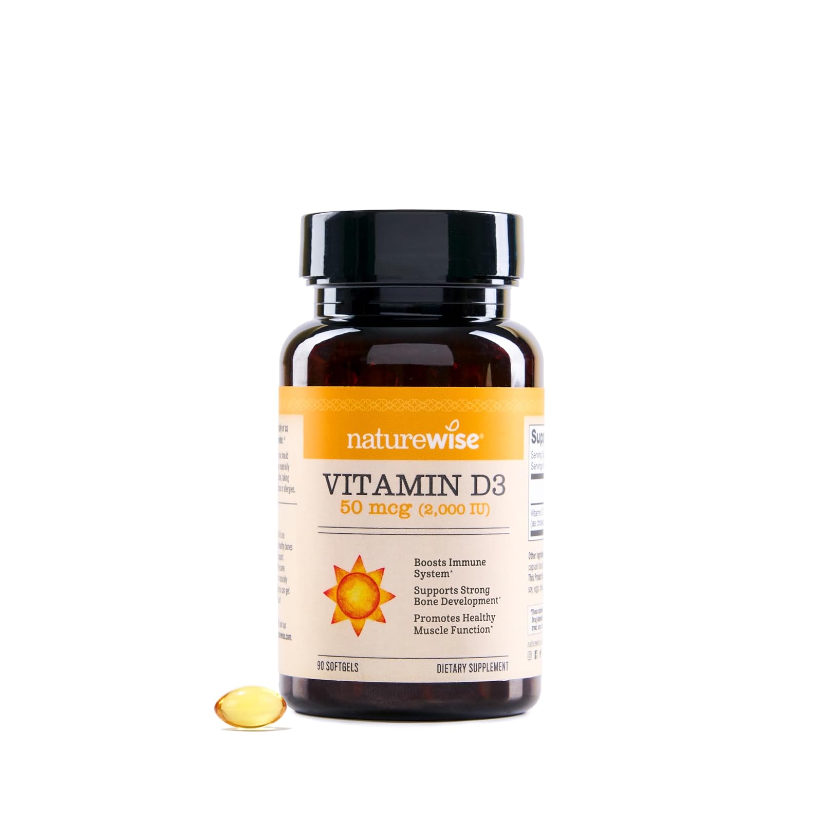 NatureWise Vitamin D3 softgels