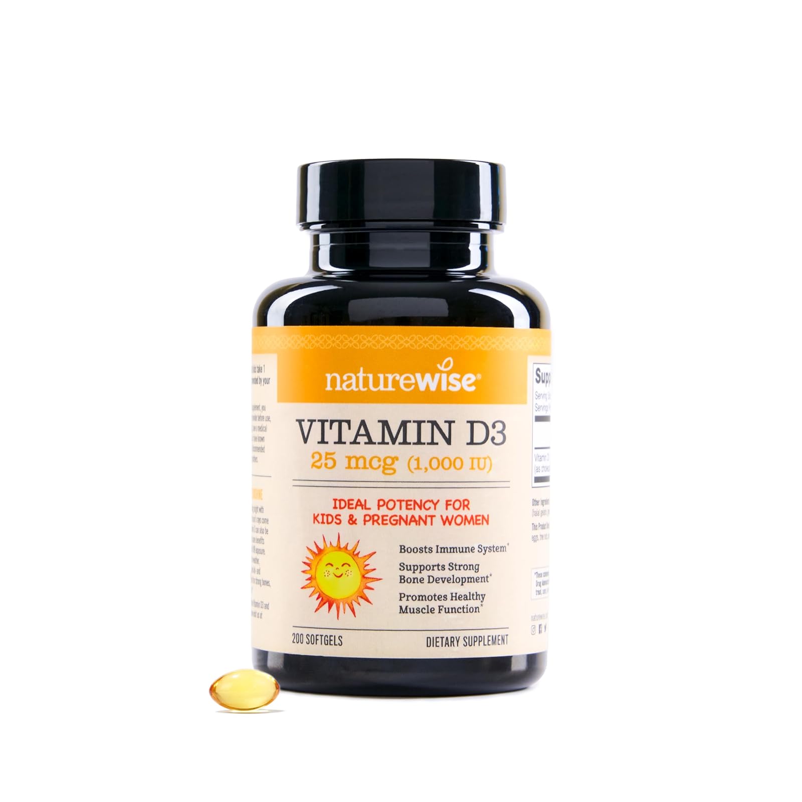 NatureWise Vitamin D3 softgels