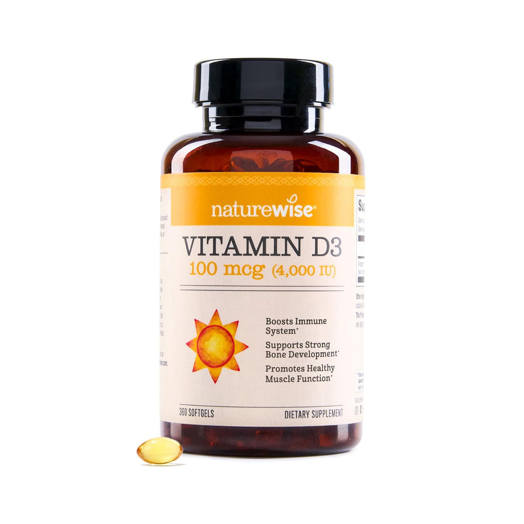 NatureWise vitamin D3 softgels