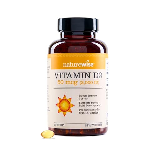 NatureWise vitamin D3 softgels