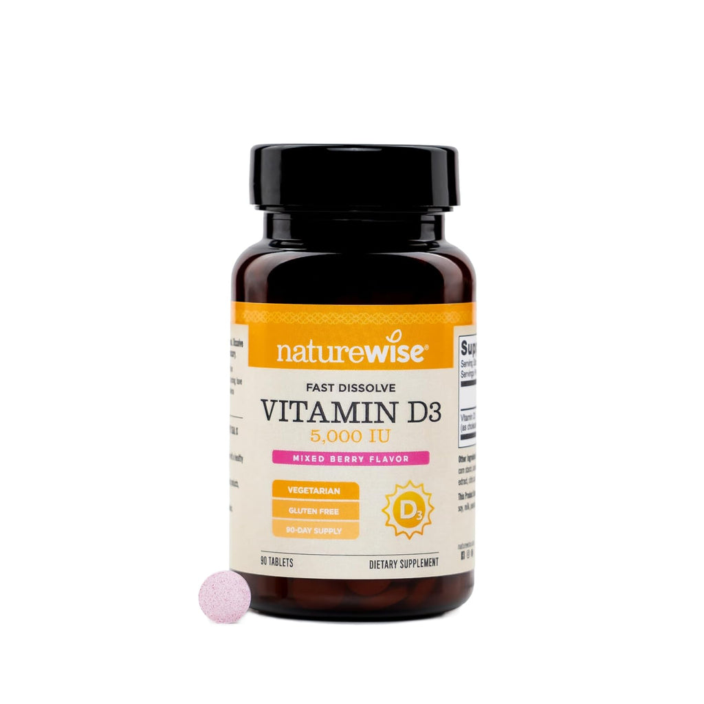 NatureWise Vitamin D3 sublingual tablets