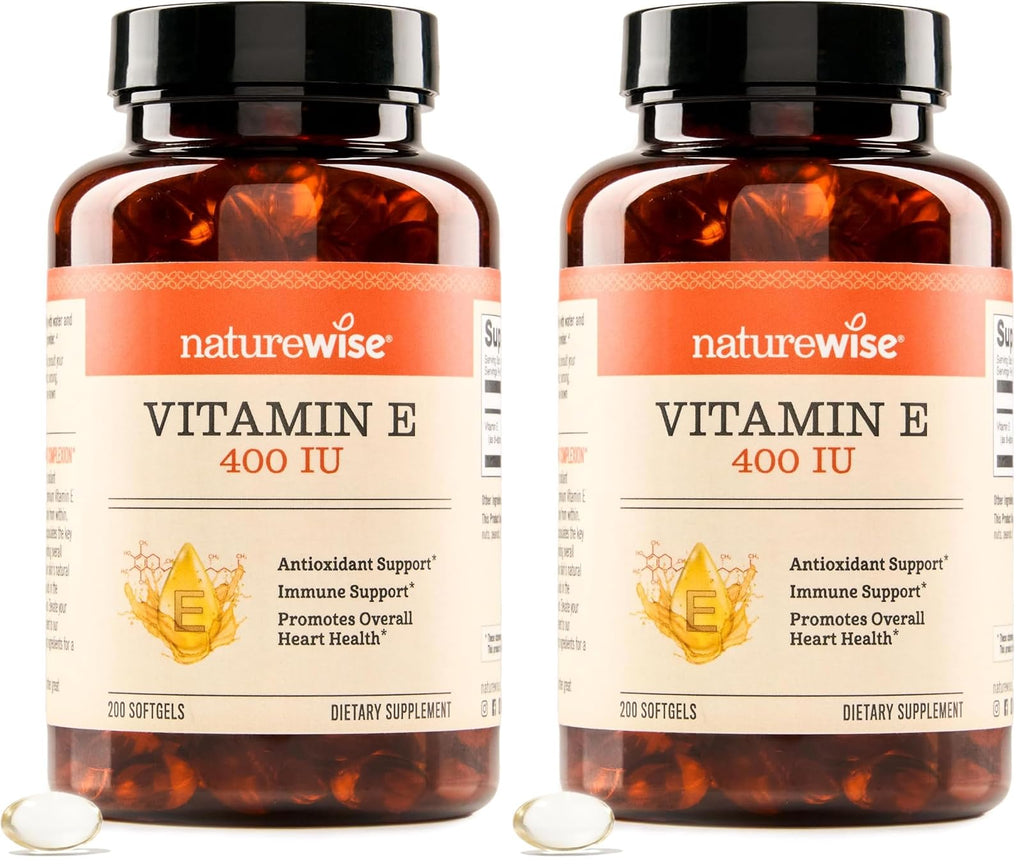 NatureWise vitamin E softgels 400 IU