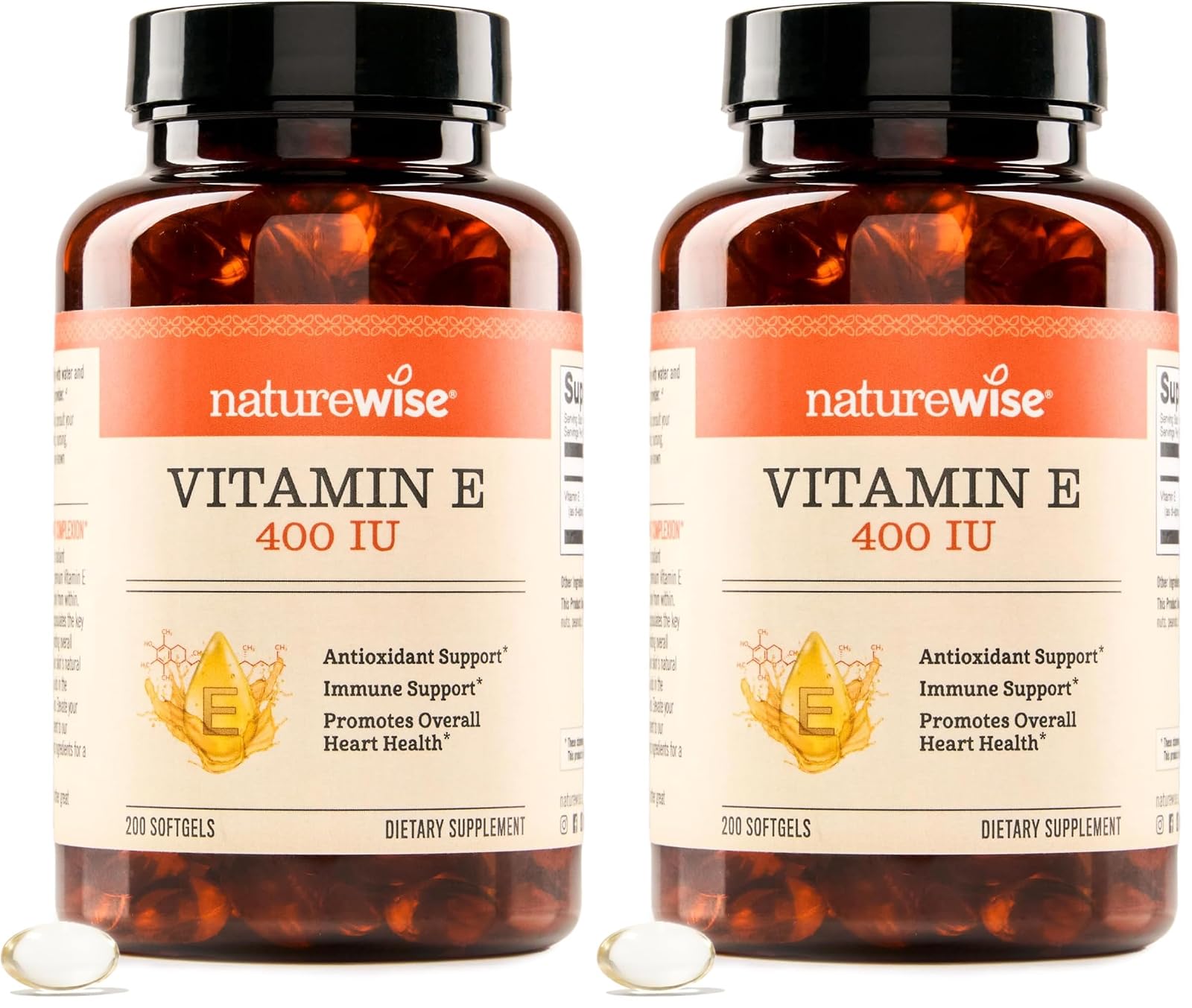 NatureWise vitamin E softgels 400 IU