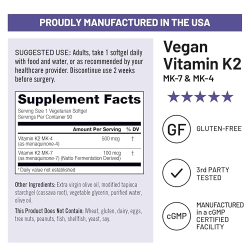 NatureWise vitamin K2 benefits