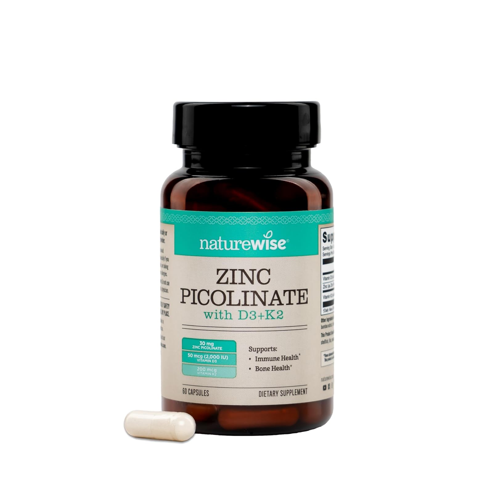 NatureWise Zinc Picolinate capsules