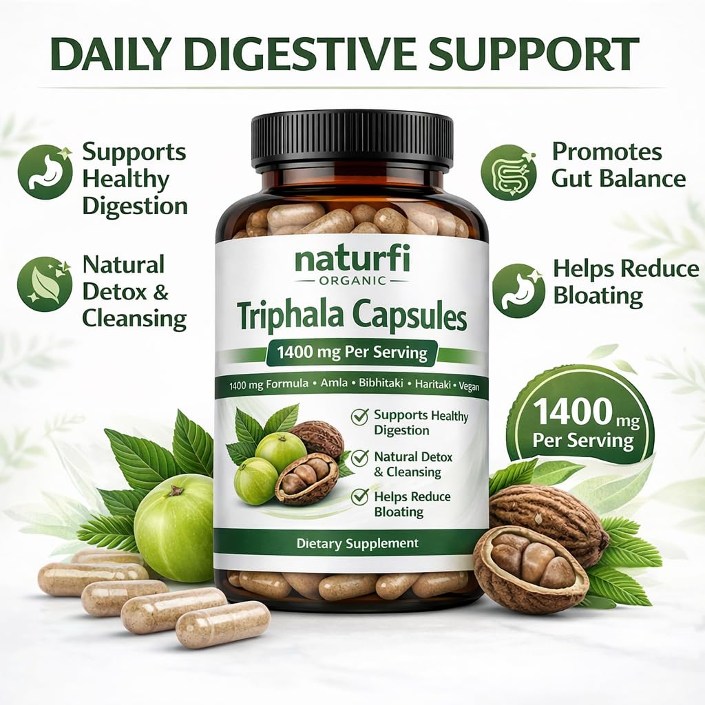 Naturfi Organic Triphala capsules