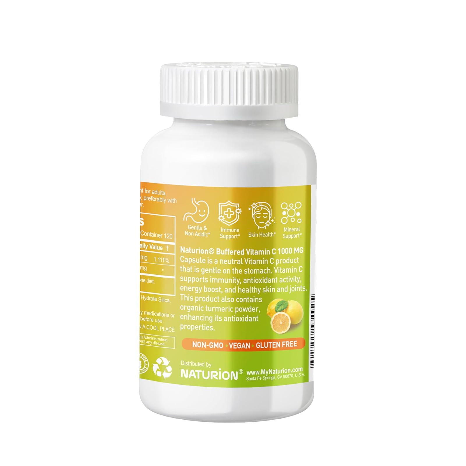 NATURION Vitamin C 1000 mg capsules