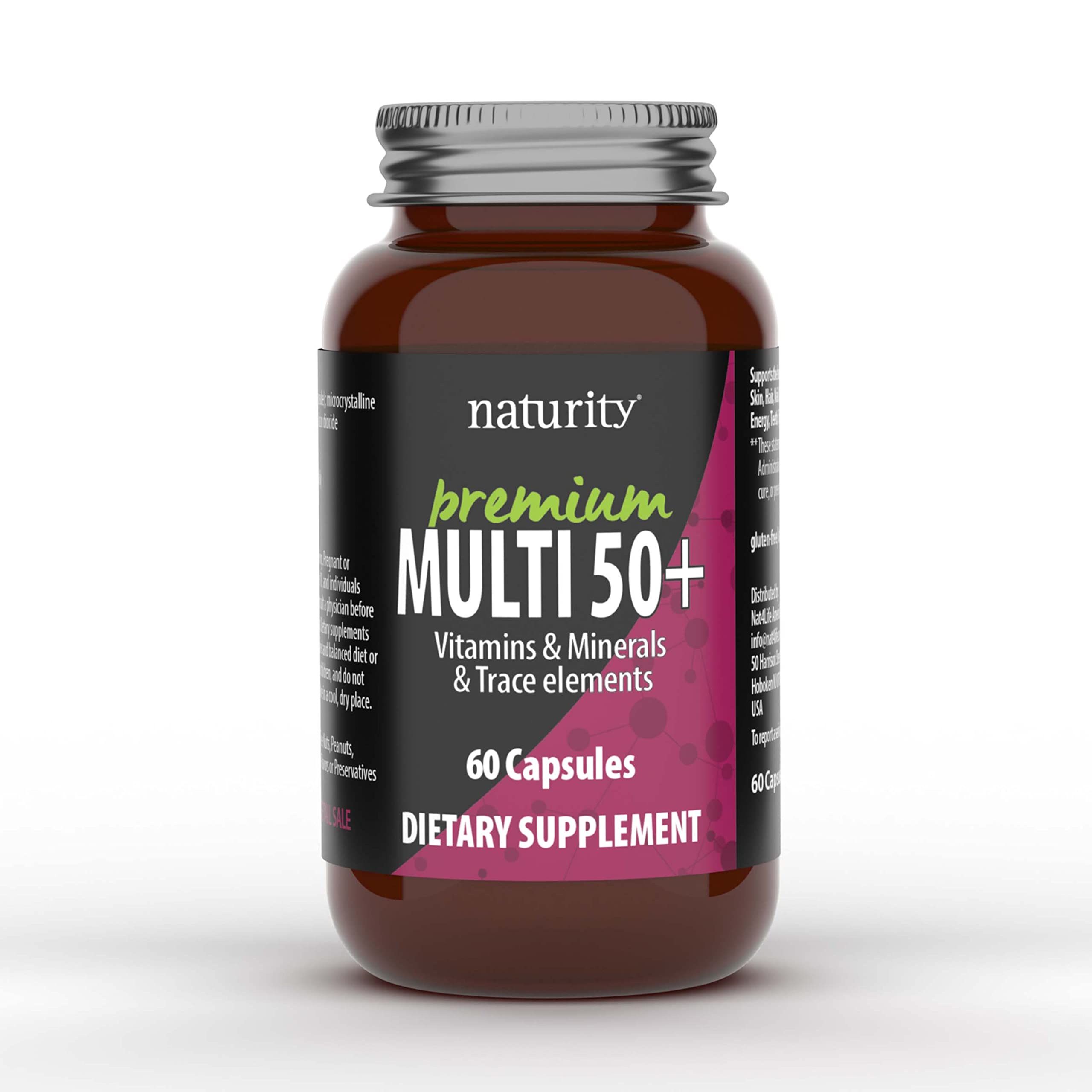 naturity blended vitamin & mineral supplements for seniors