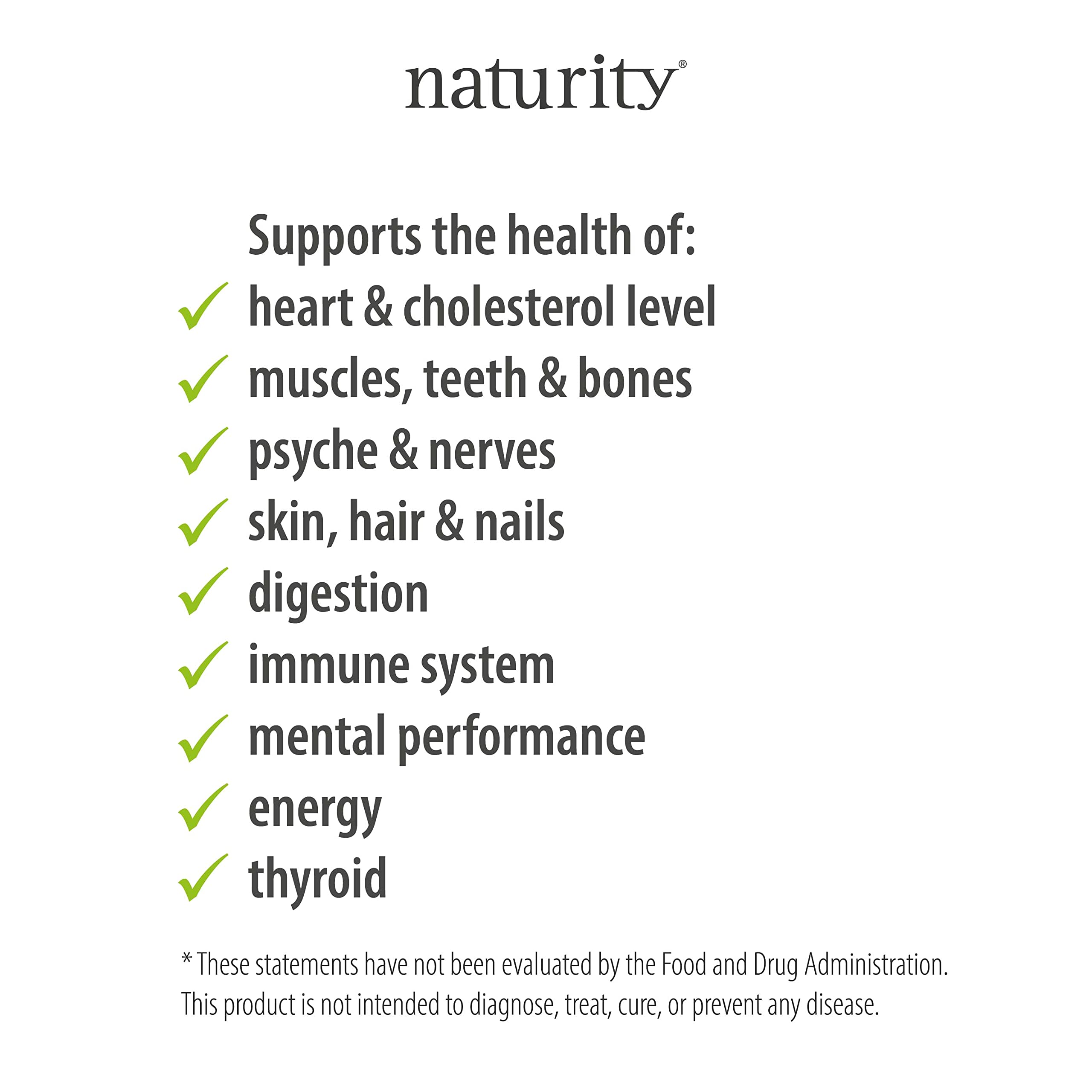 naturity multi vitamins for cognitive function