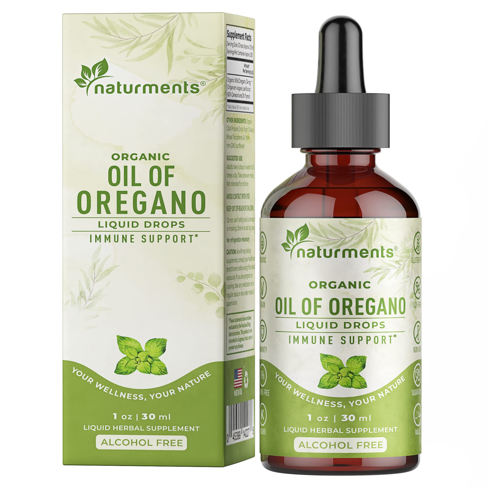 naturments oregano oil for immune support