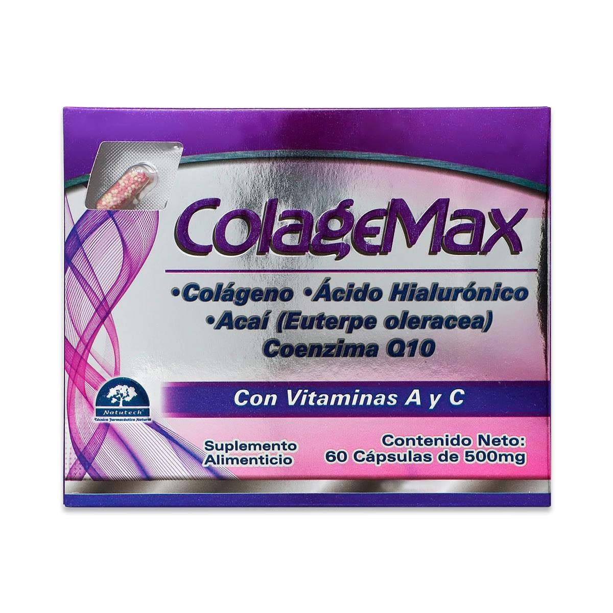 NATUTECH COLAGEMAX vitamin supplement benefits