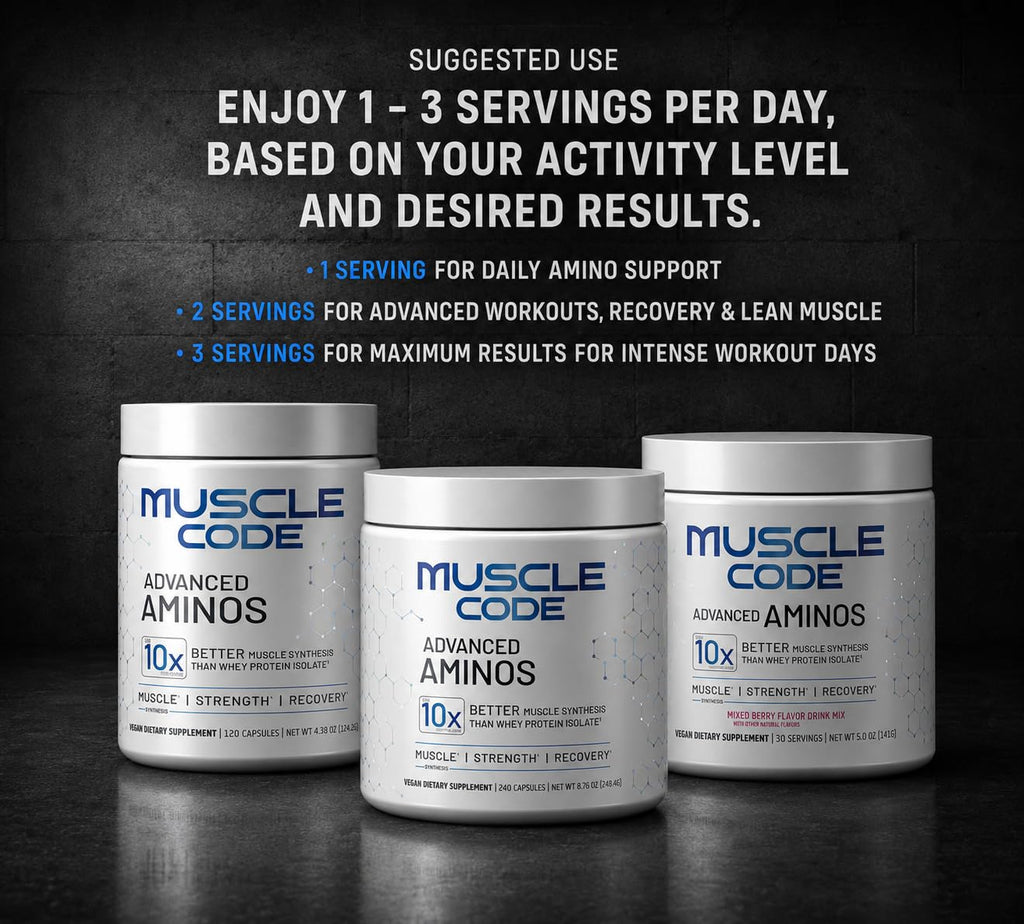 NAUTILUS muscle code BCAA benefits