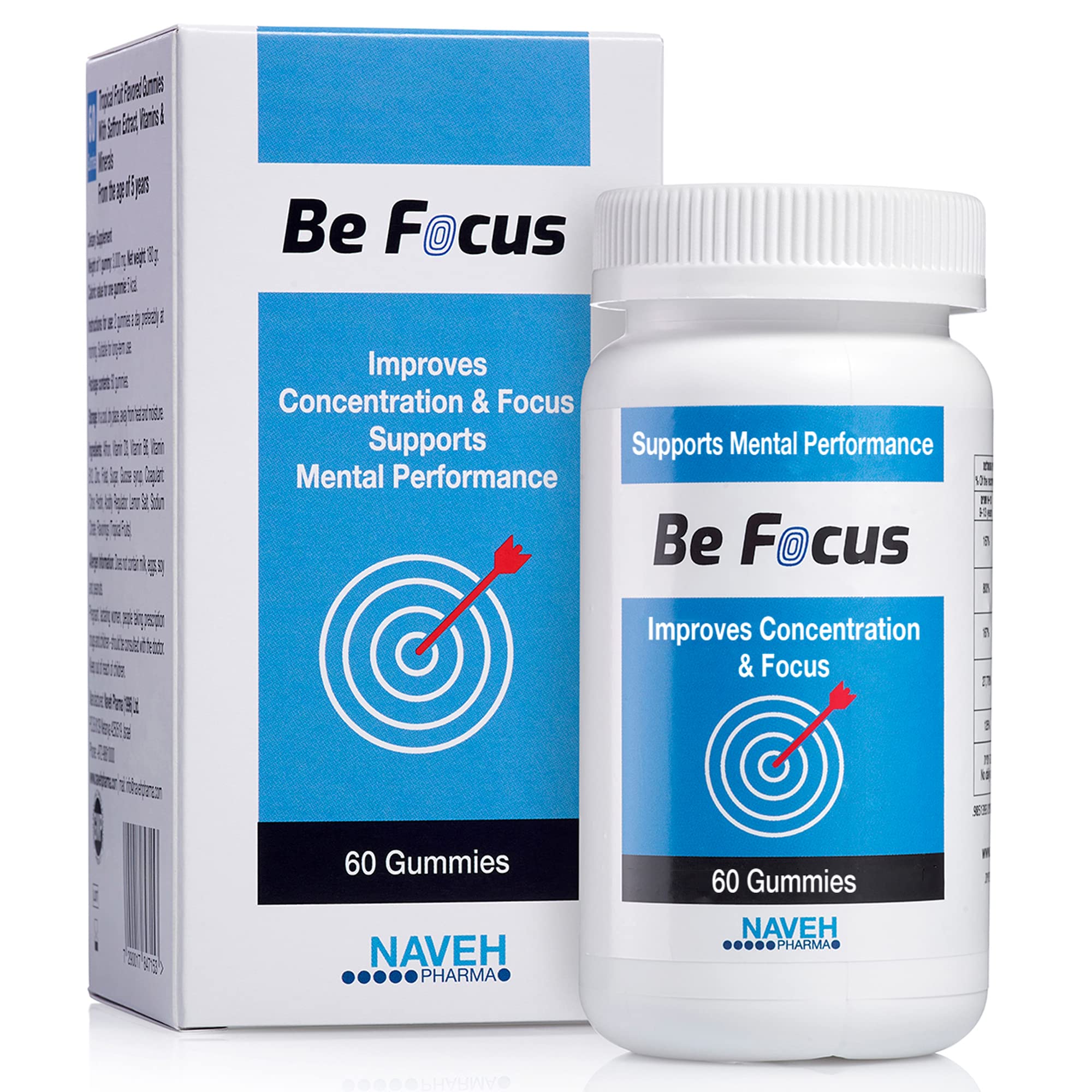 NAVEH PHARMA Be Focus gummies