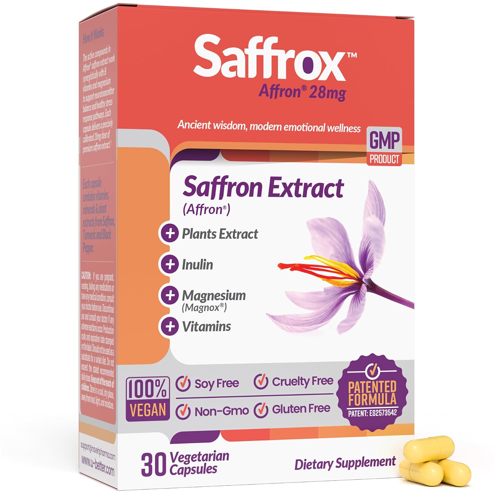 NAVEH PHARMA saffron extract capsules