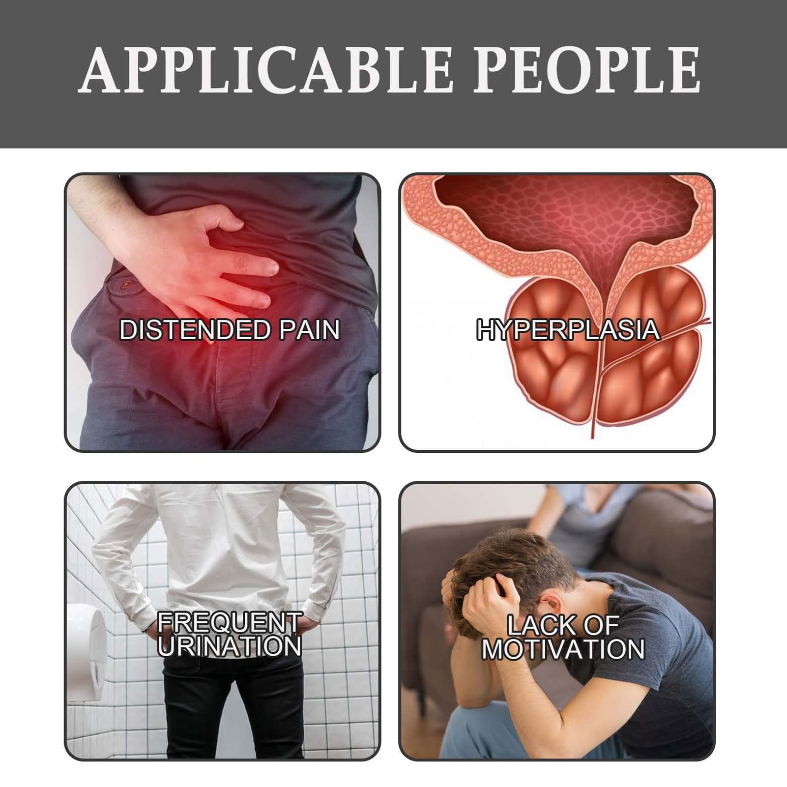 Navel bladder patches for men's health