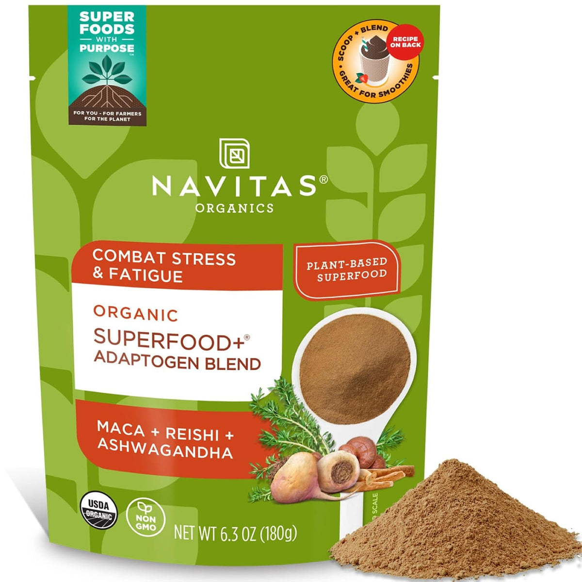 Navitas Organics adaptogen superfood blend