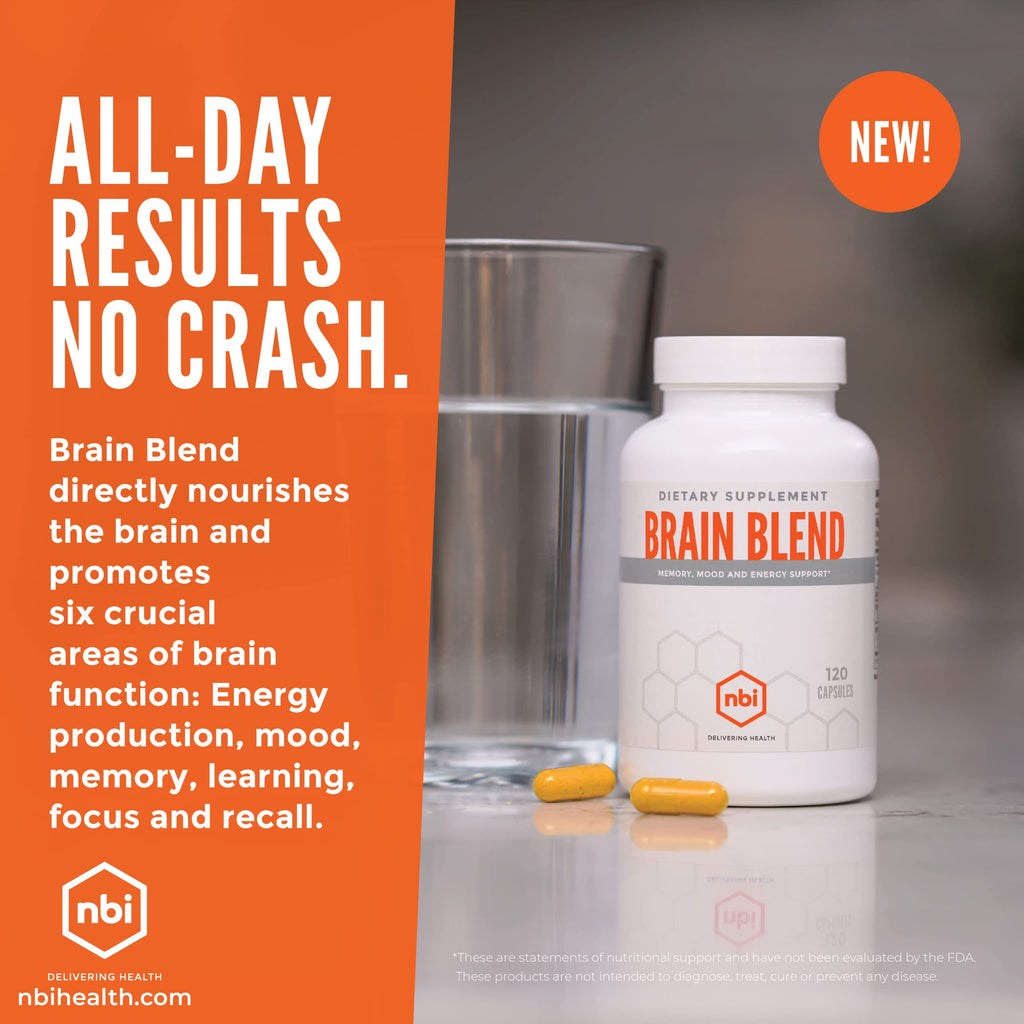 NBI Brain Blend for studying and productivity