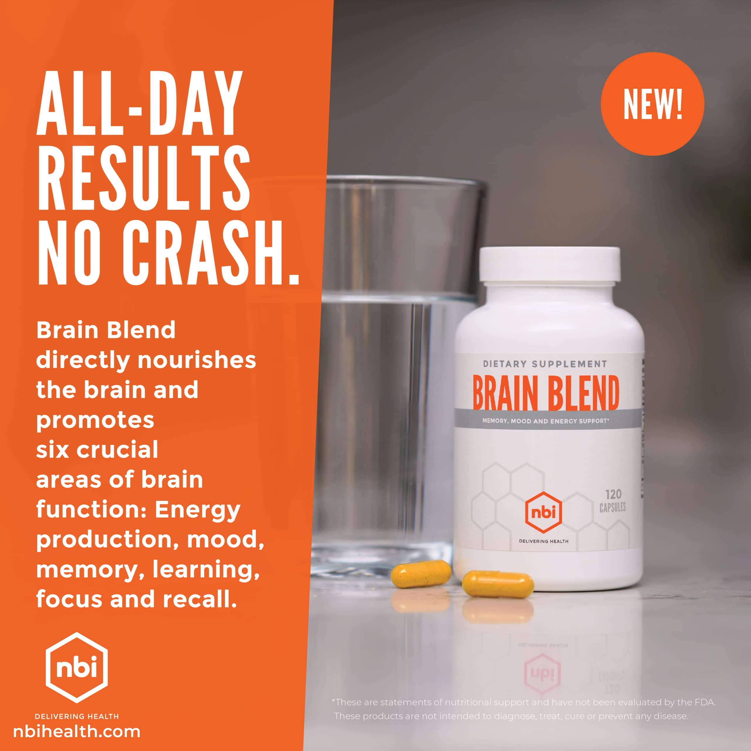 NBI Brain Blend for studying and productivity
