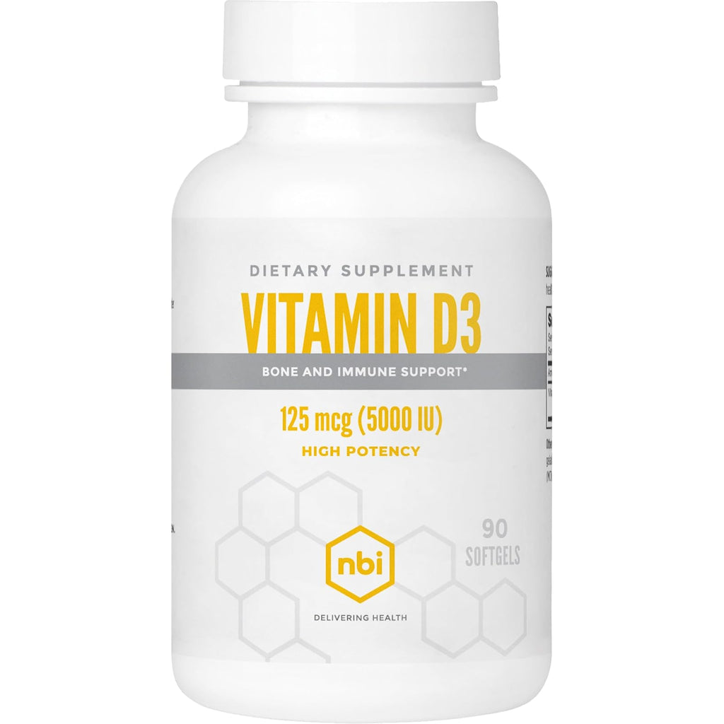 NBI Vitamin D3 softgel capsules