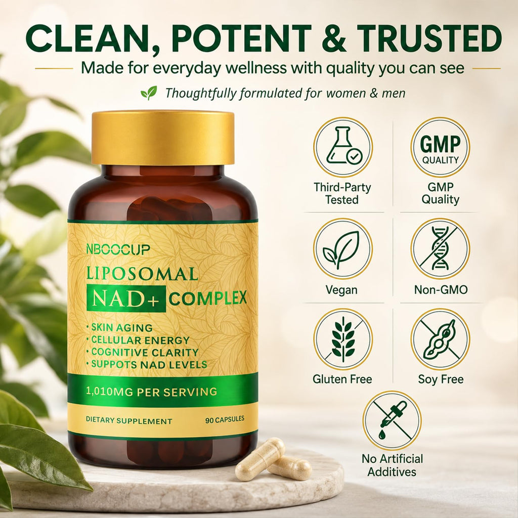 NBOOCUP Liposomal NAD+ for wellness