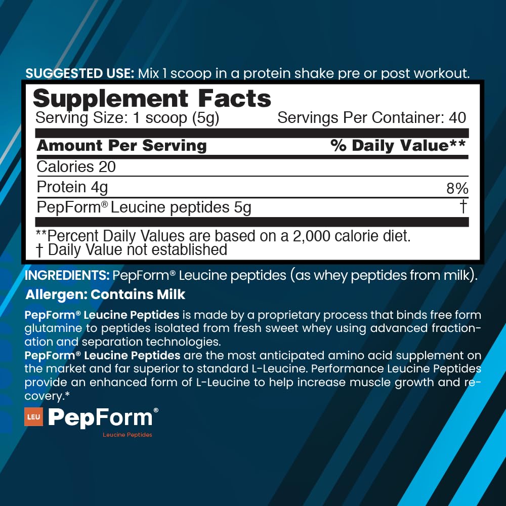 nbpure Leucine+ for improved endurance and strength