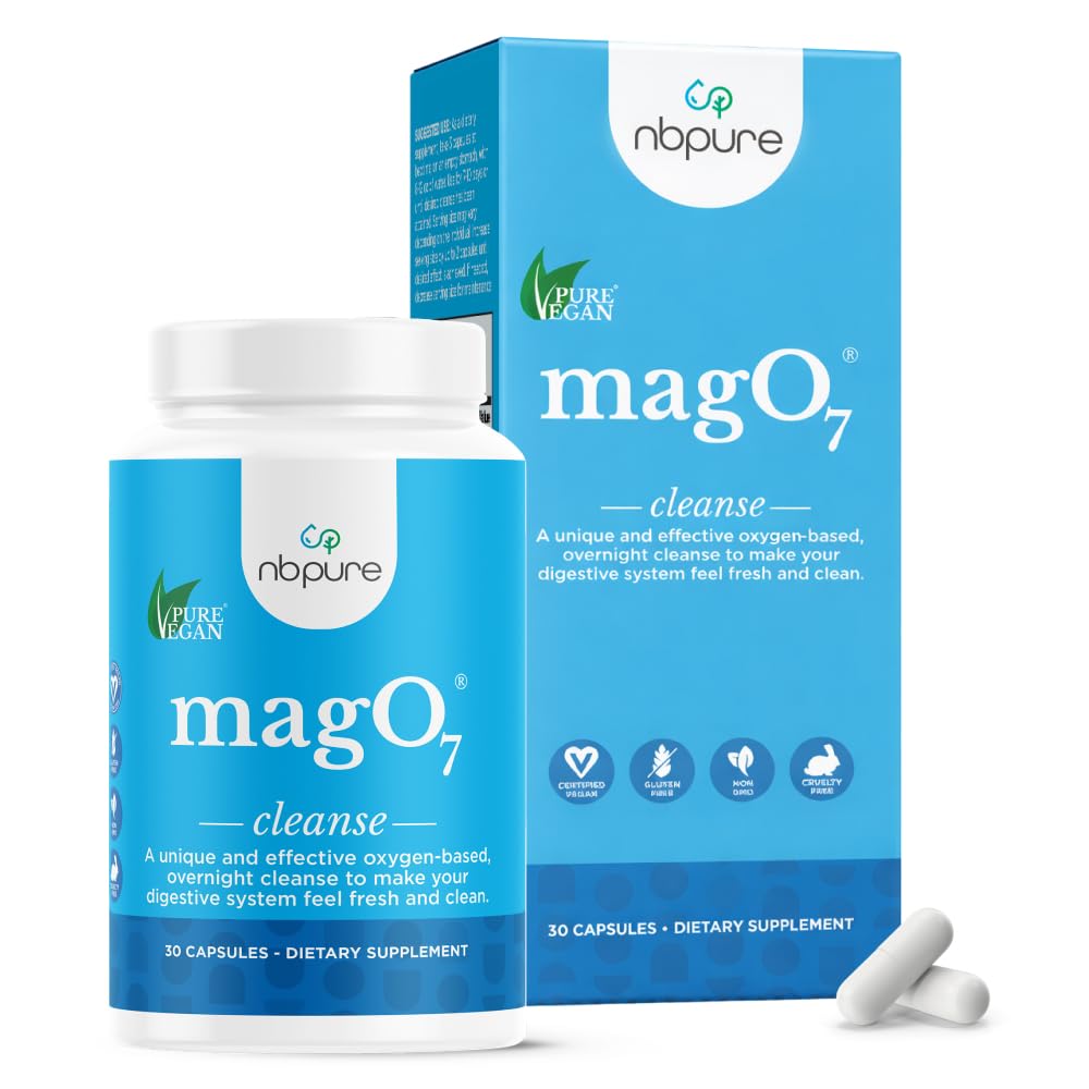 nbpure MagO7 natural colon cleanse capsules