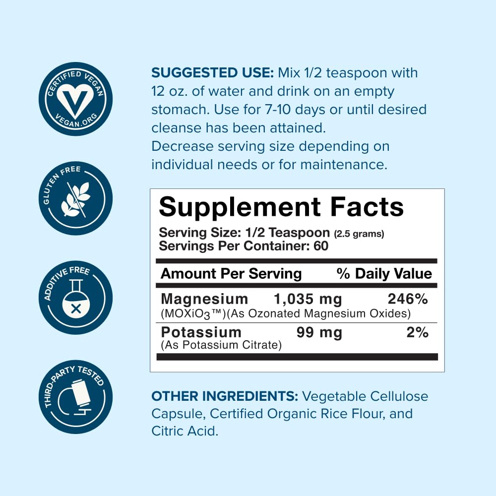 nbpure MagO7 powder for detoxifying