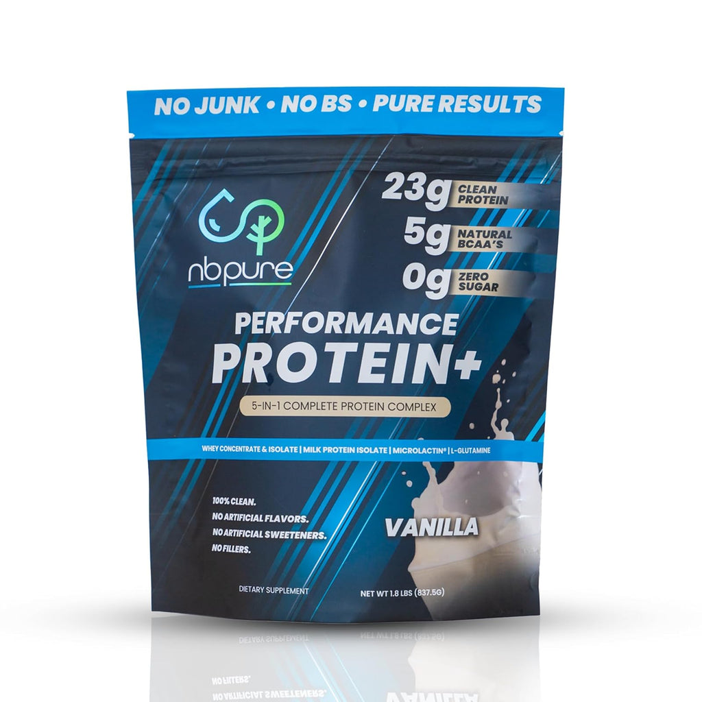 nbpure Performance Protein+ vanilla flavour