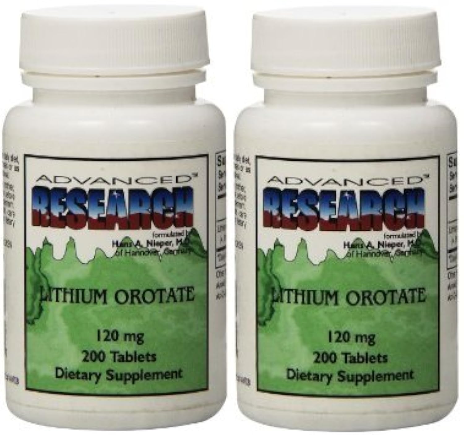 NCI Advanced Research Lithium Orotate tablets for mood support