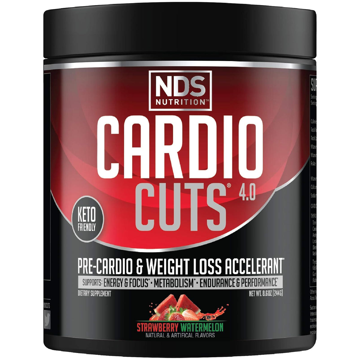 NDS Nutrition pre-workout strawberry watermelon