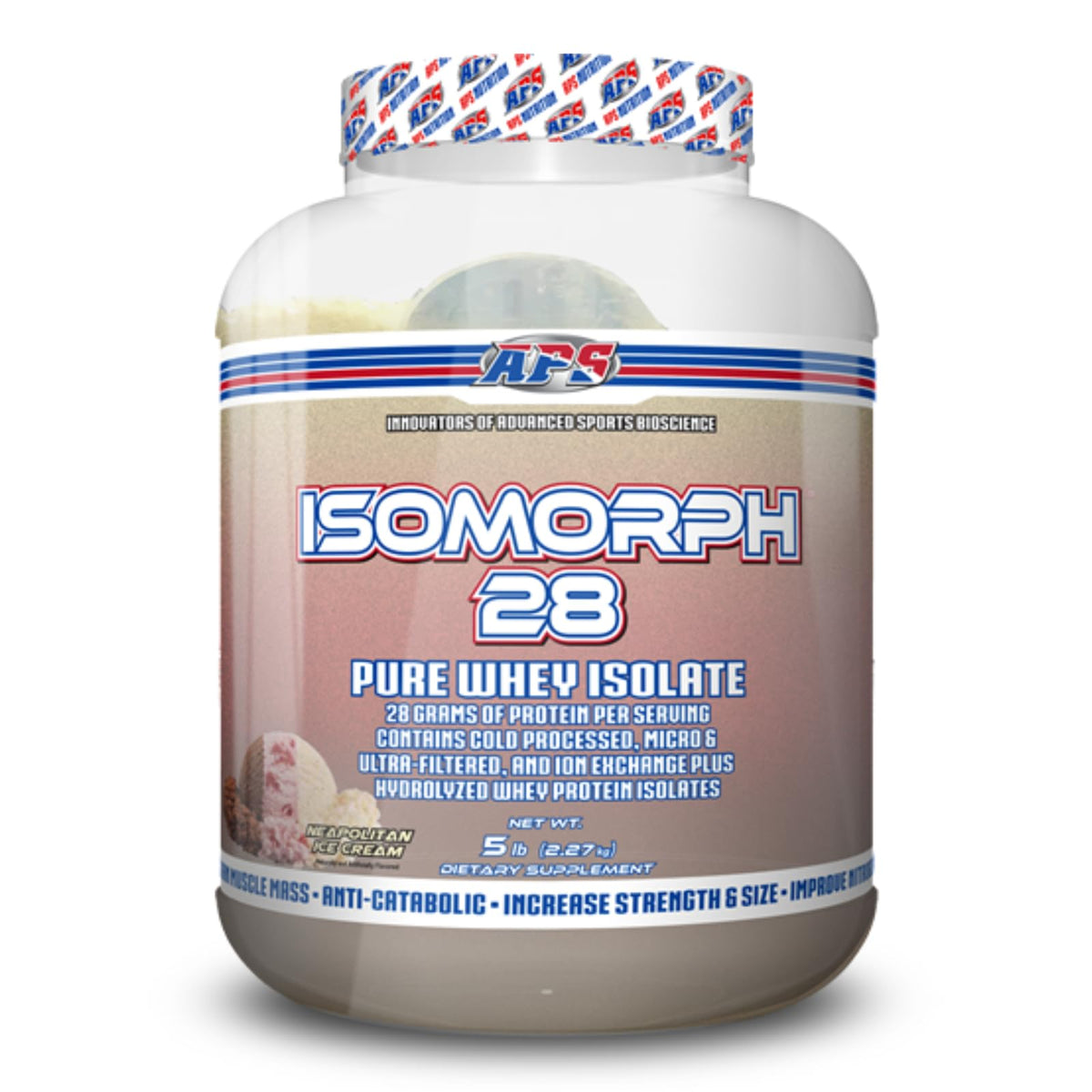 Neapolitan ice cream protein powder