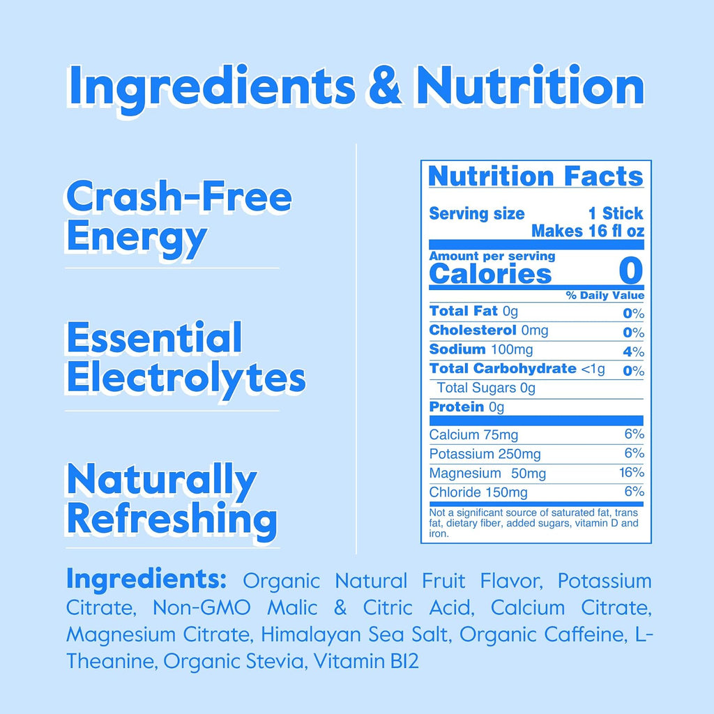 Nectar organic caffeine and b12