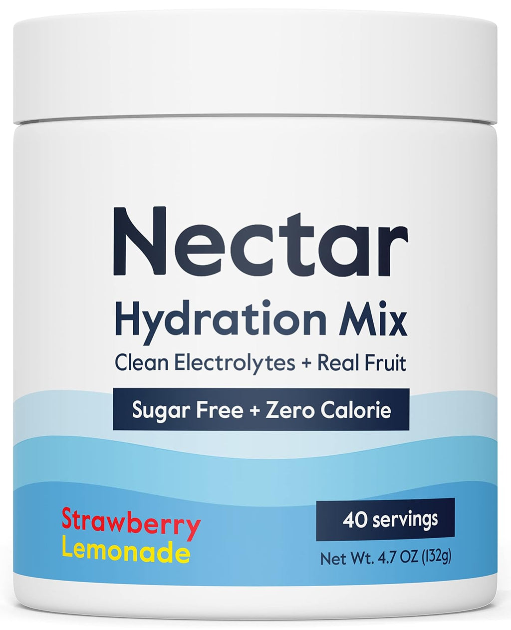 Nectar sugar free electrolyte powder