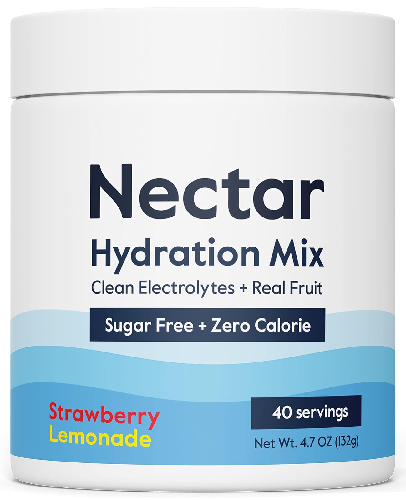 Nectar sugar free electrolyte powder