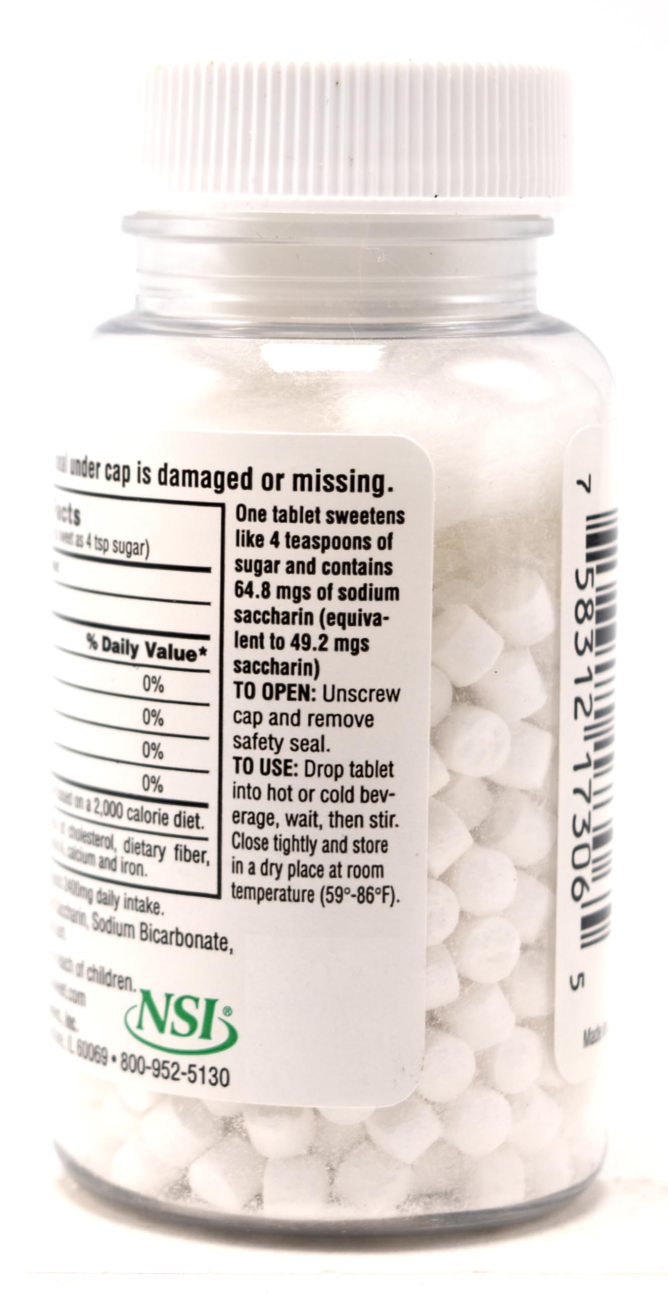 NECTASWEET sugar tablets for coffee