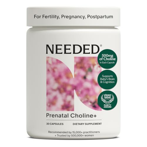 Needed Prenatal Choline+ liquid capsules