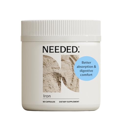 Needed prenatal iron supplement capsules