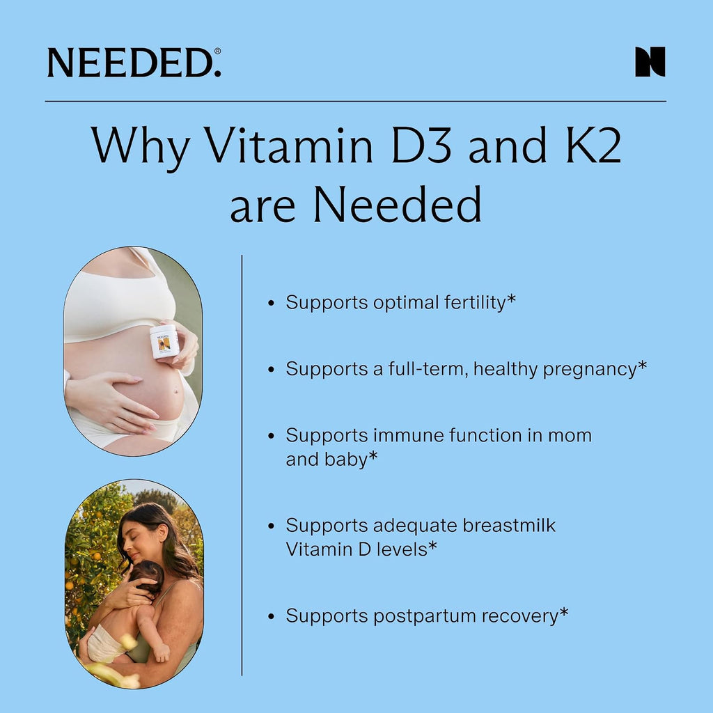 Needed prenatal vitamins for optimal health