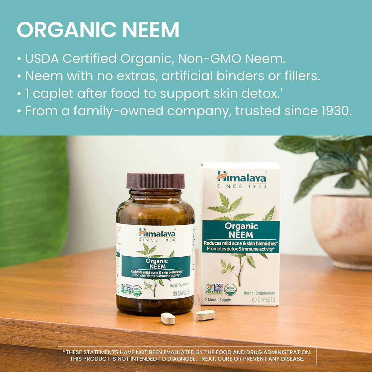 Neem 600 mg for immune support