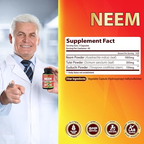 neem and tulsi for stress relief
