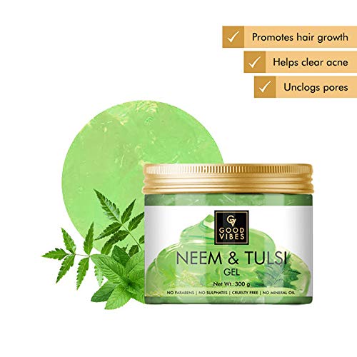 Neem and tulsi gel for hydration
