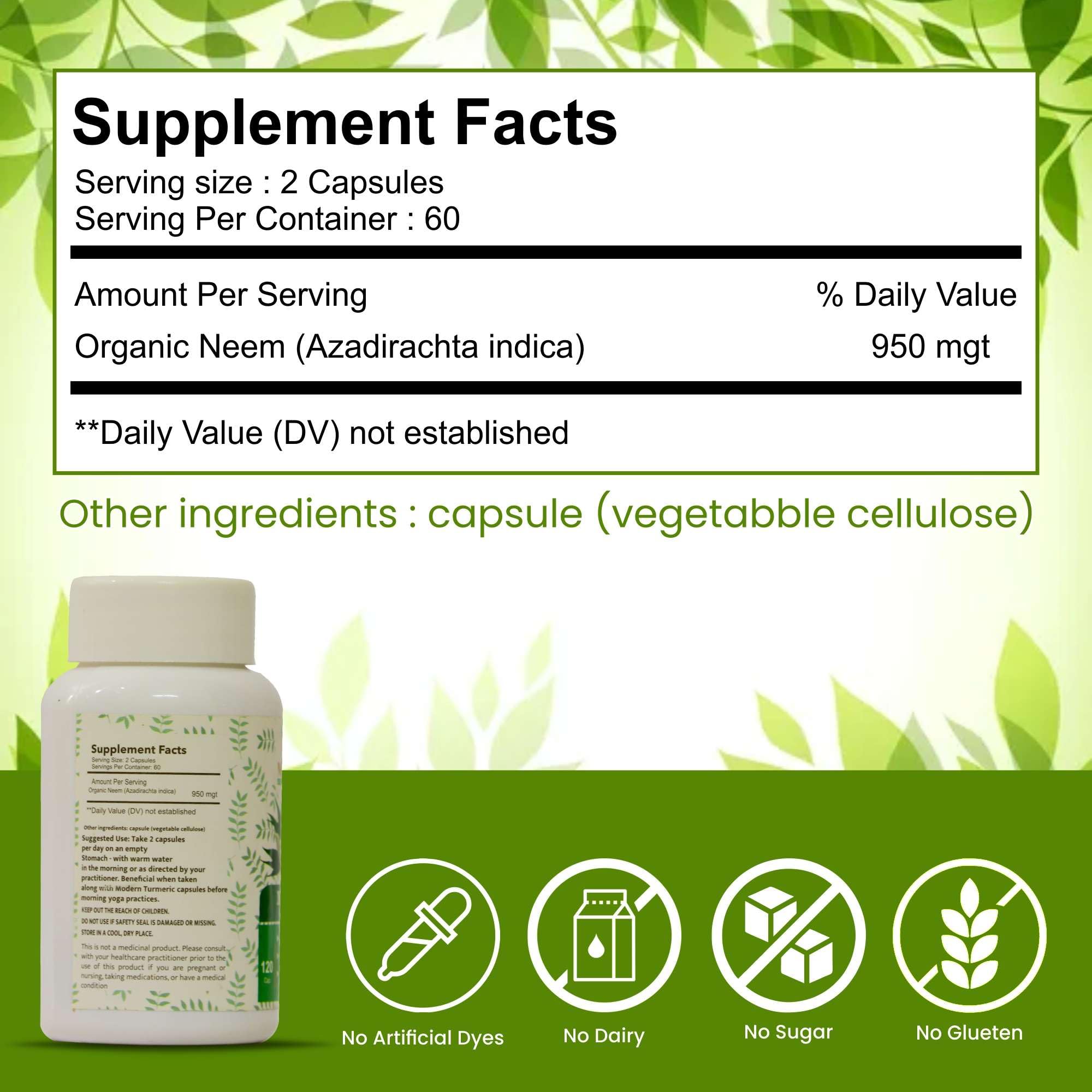 neem capsules for antioxidant support