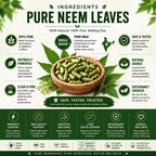 Neem capsules for detox and cleansing